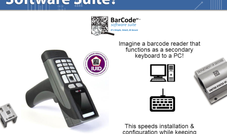 BarCode OS Software Suite | IUID Benefits | DOD Contractors